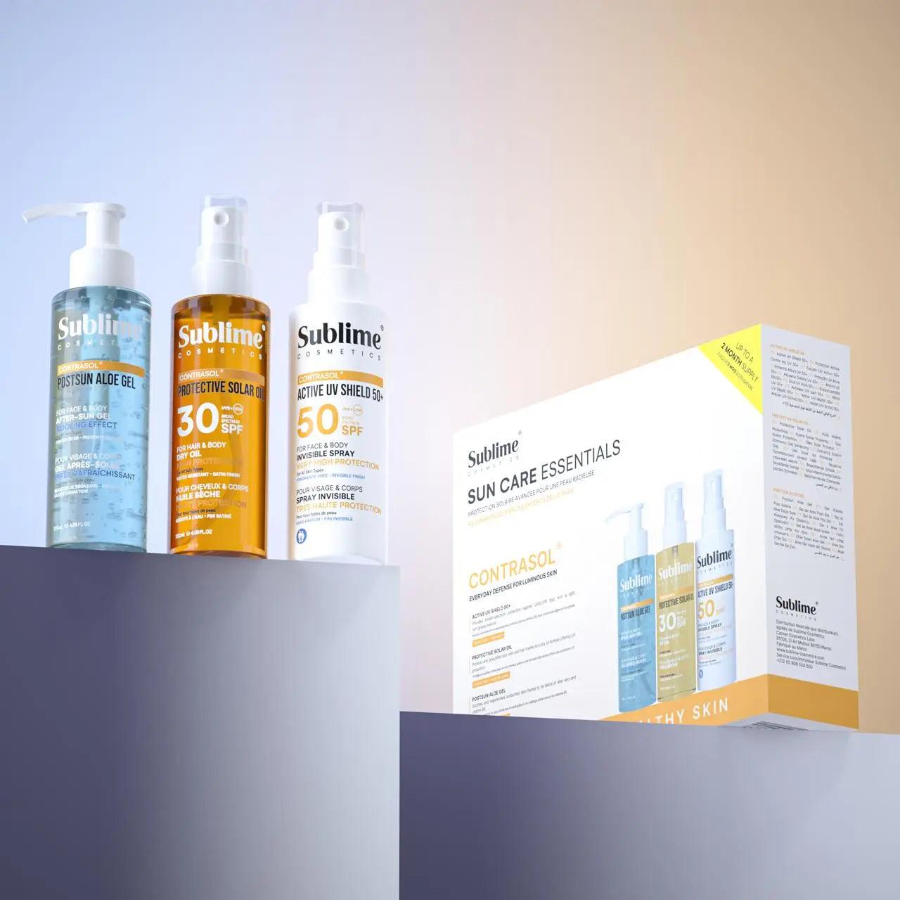 Pack Découverte Contrasol | Routine Protection Solaire – Sublime Cosmetics