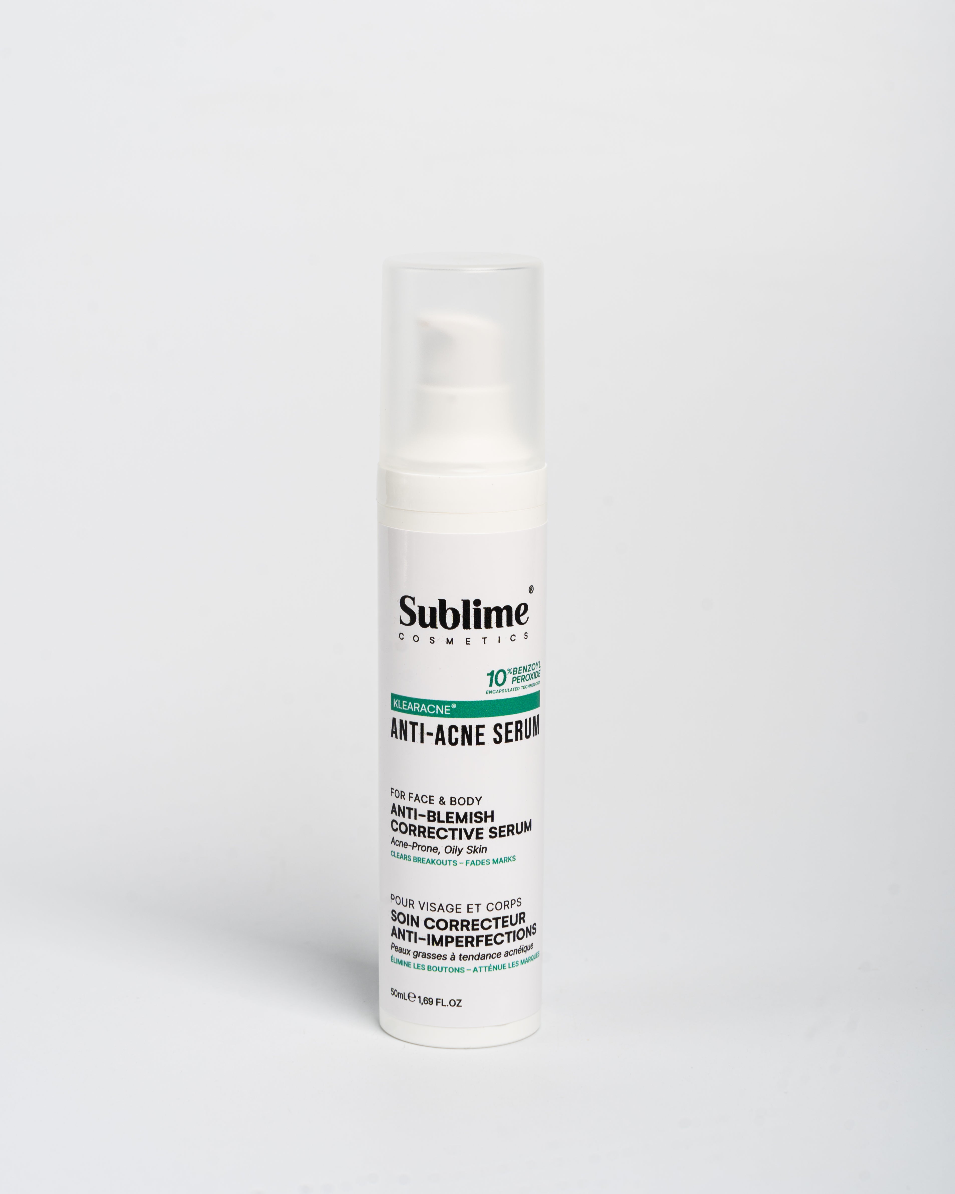 Anti-Acne Serum - Soin correcteur anti-imperfections pour le visage et ...