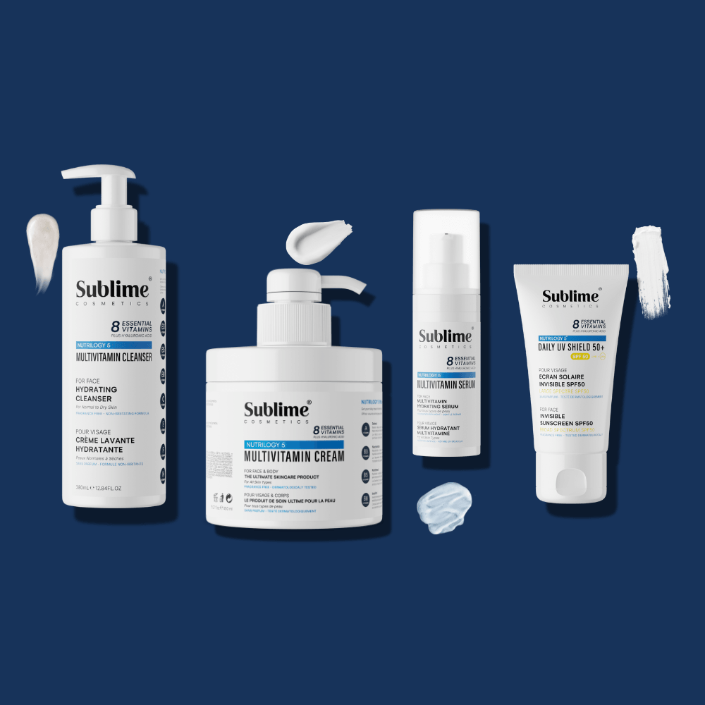 Pack Nutrilogy 5 – Routine Anti Peau Sèche Complète – Sublime Cosmetics